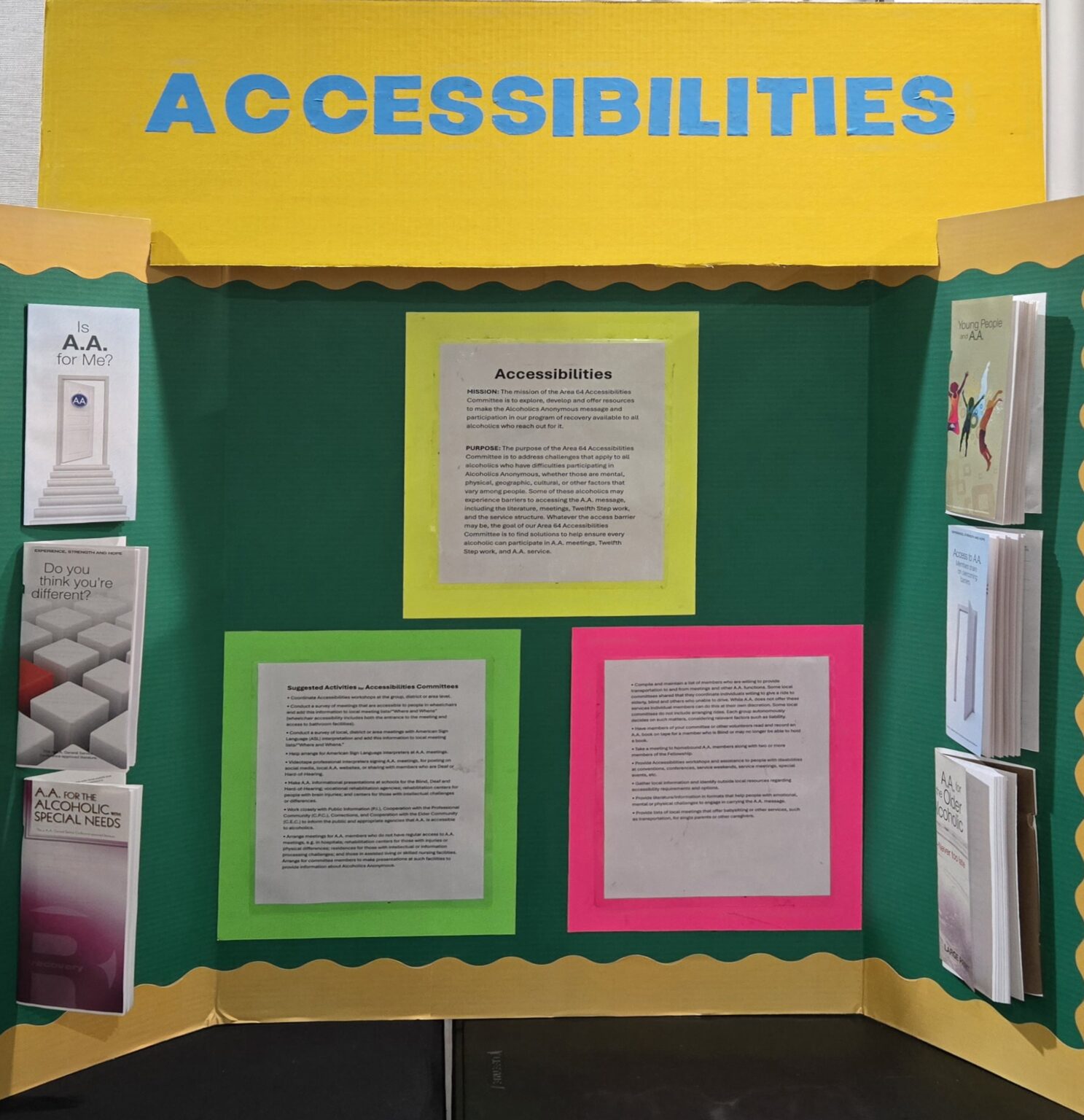 Accessibilities – Area 64 Assembly of Alcoholics Anonymous